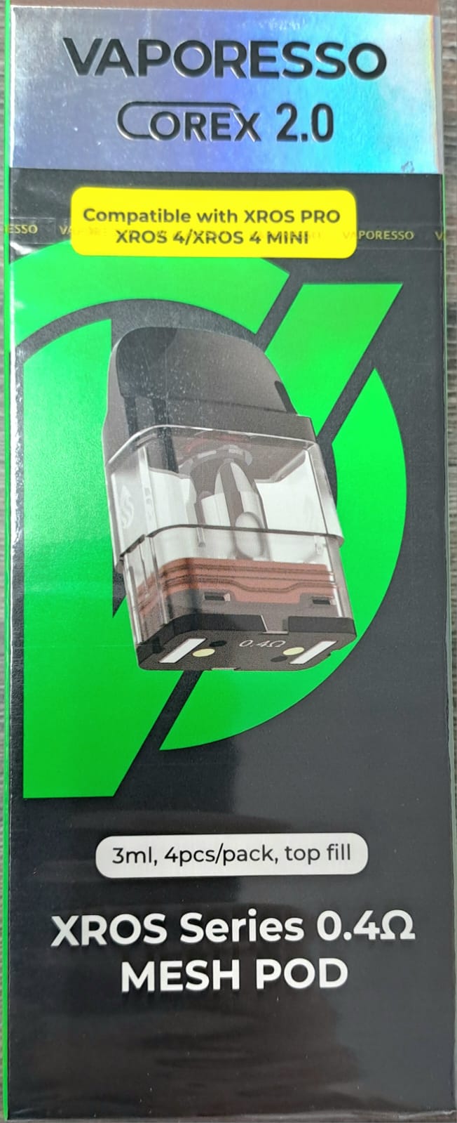 XROS- 0.4 OHM MESH COREX 2.0 (3ML TOPFILL) | Planet of the Vapes Klerksdorp